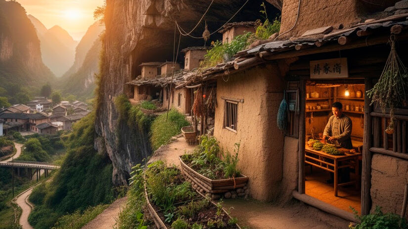 Homem vive há 50 anos em caverna no penhasco com água potável e energia ...