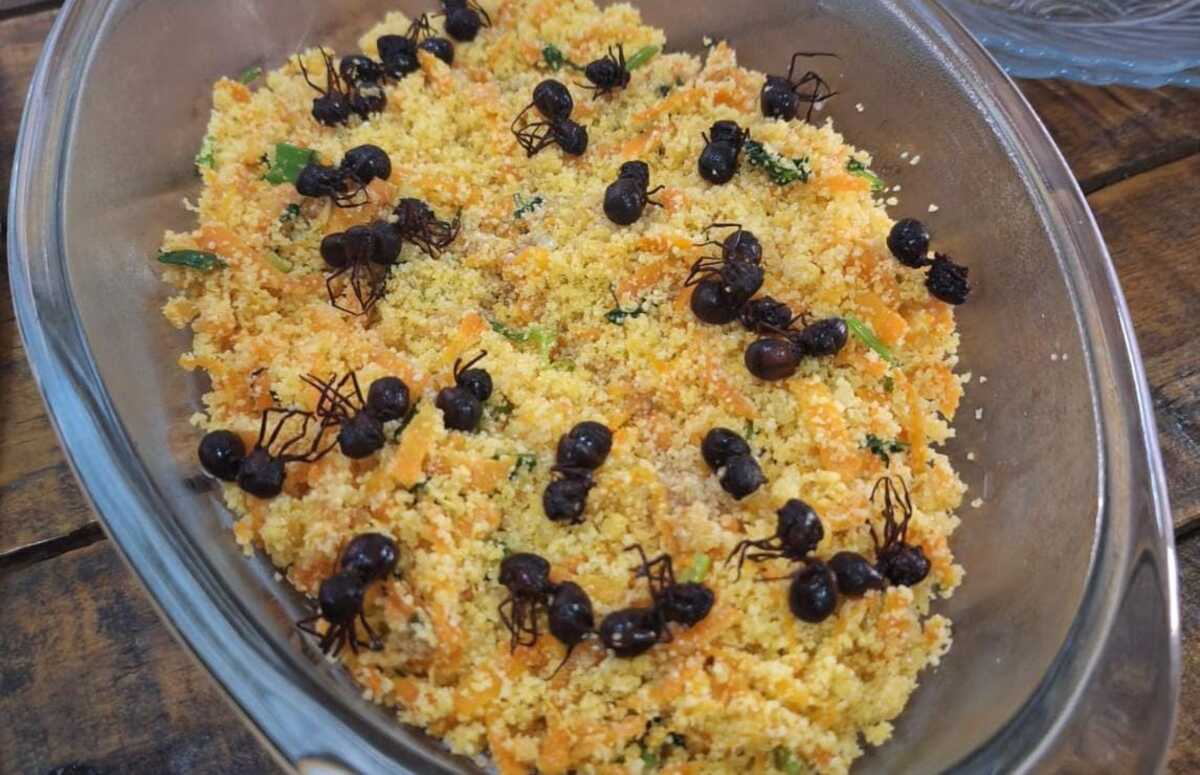 Conheça a famosa farofa de tanajura servida em bar do Litoral de SP ...