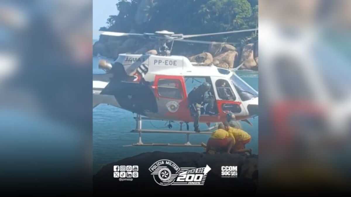 Homem ferido e debilitado é resgatado em área de encosta de Praia ...