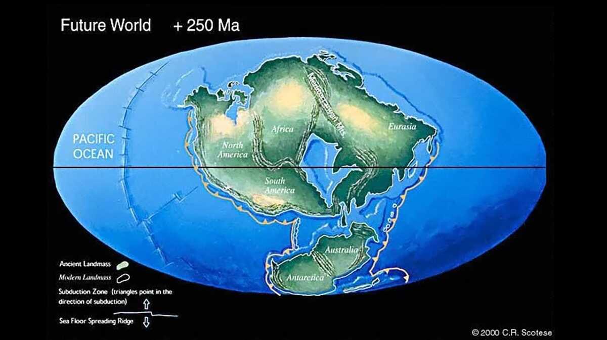 Pangeia Ultima: próximo supercontinente altera a posição do Brasil e ...