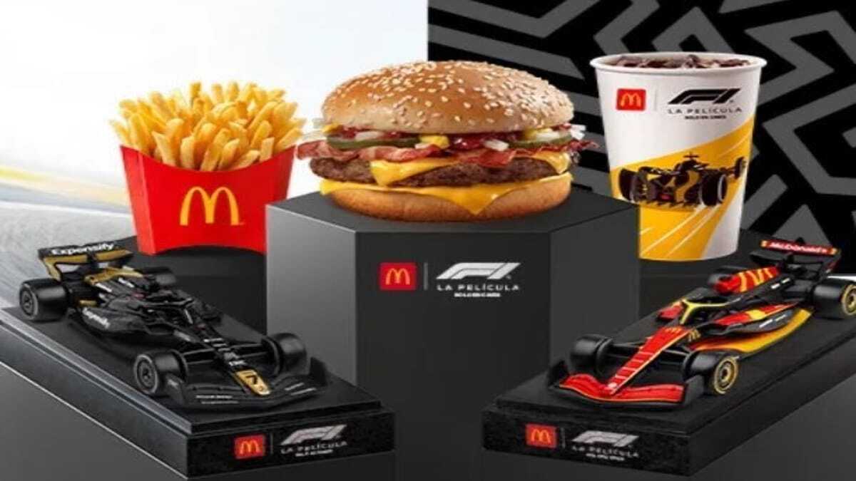 McDonald's anuncia detalhes combo especial de 'F1' com carros ...