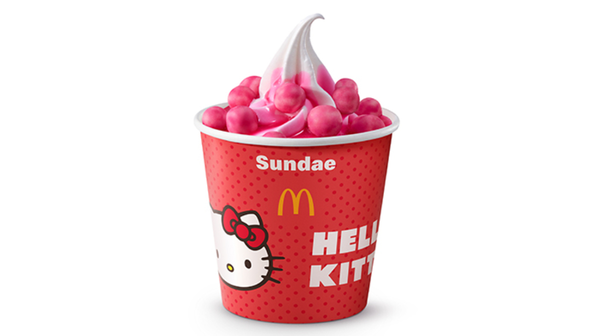 McDonald's aposta em sobremesas temáticas da Hello Kitty neste mês de ...