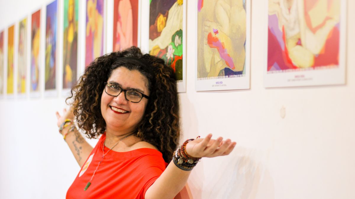 Márcia Okida, tem três obras selecionadas no Salão Internacional de ...