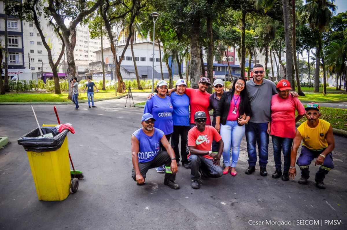 Dia do Gari: 30 anos de dedicação em São Vicente - Diário do Litoral